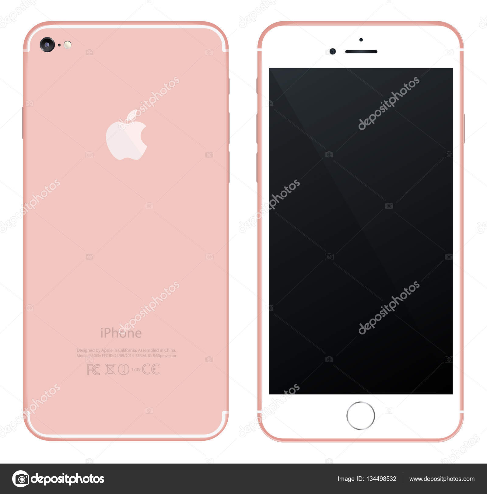 Iphone 5 Back Vector