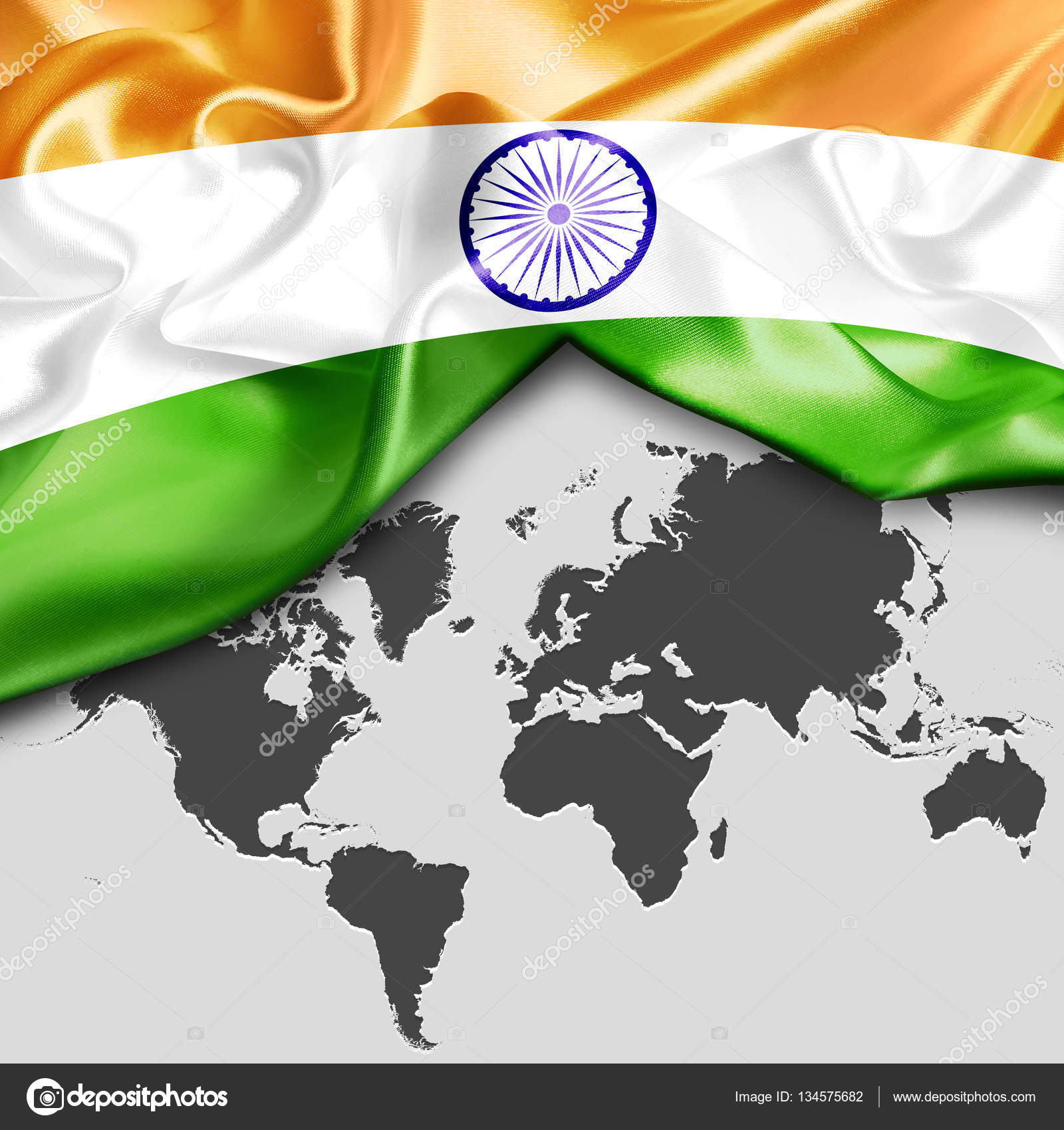 India national flag logo — Stock Photo © ibrandify #134575682