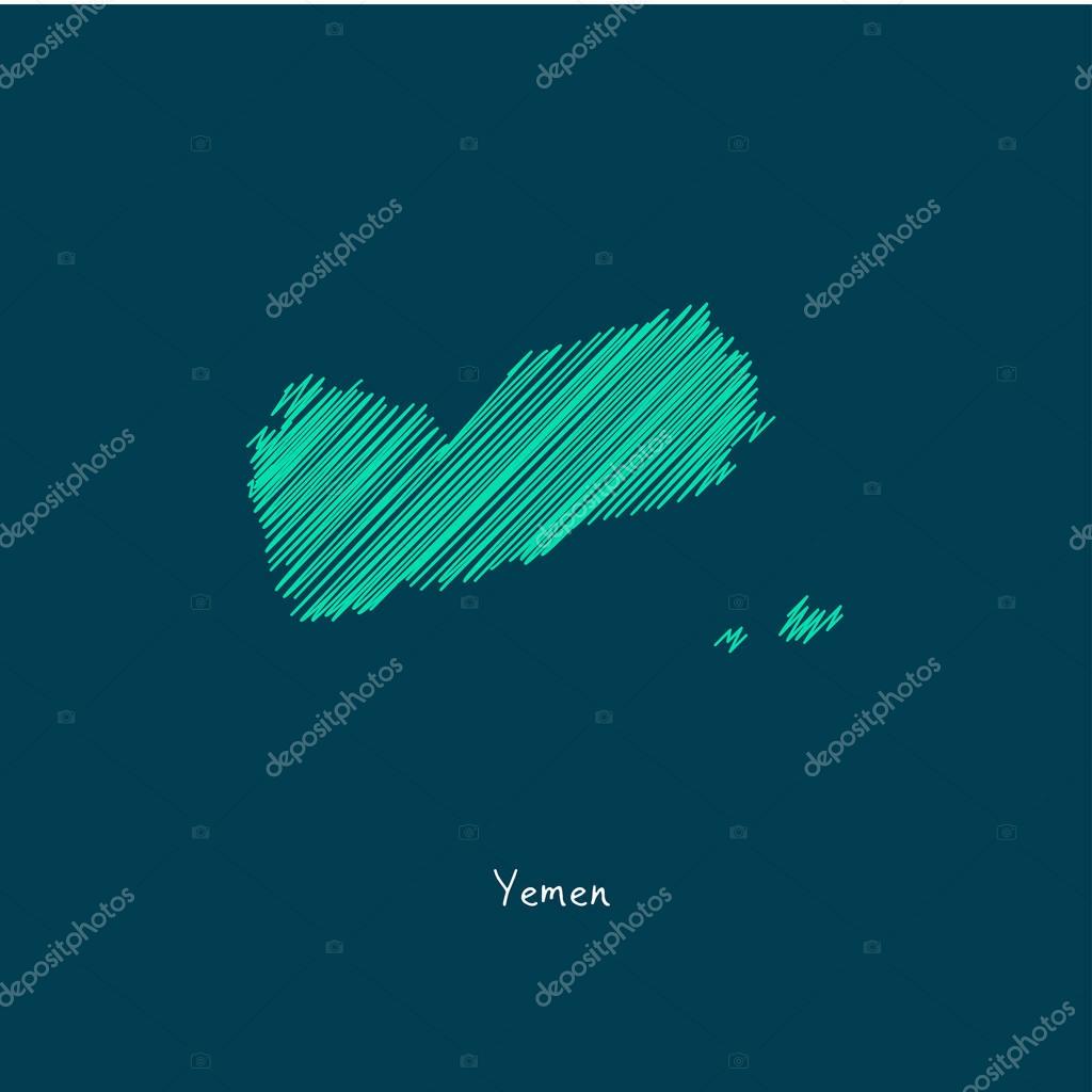 ilustraci n del mapa del mundo, Yemen 2024