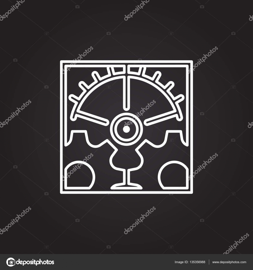 Icon of gears sign Stock Vector by ©ibrandify 135356988