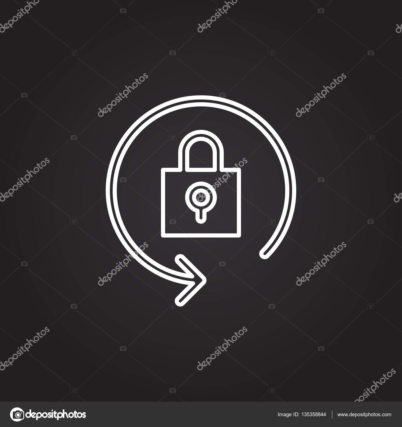 Icon of lock sign Stock Vector Image by ©ibrandify #135358844
