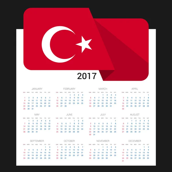 2017 türkiye takvimi vektörler | 2017 türkiye takvimi vektör çizimler ...