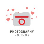 Photography school sign with photo camera Stock Illustration by ...
