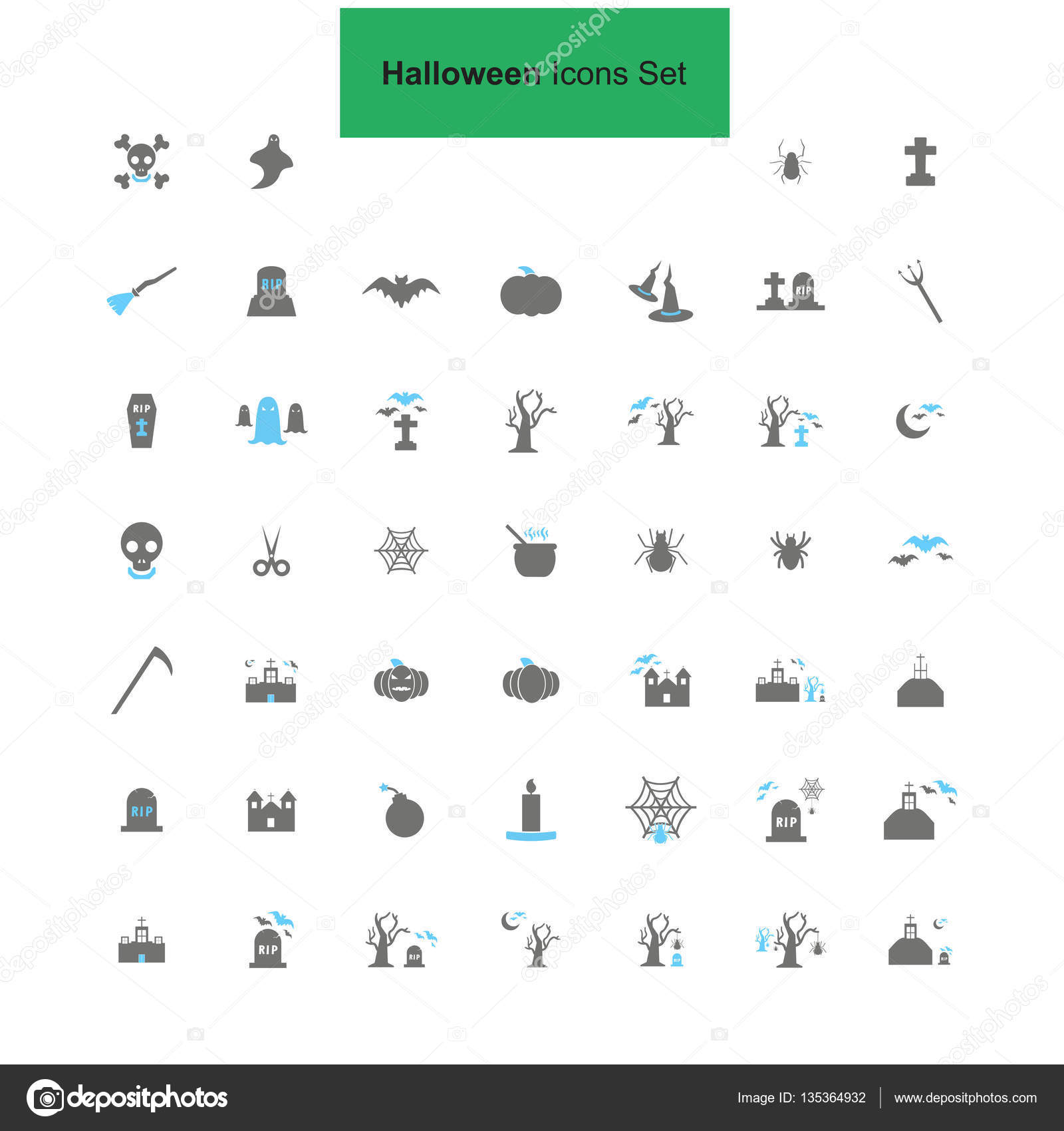 Set of different icons Stock Vector Image by ©ibrandify #135364932