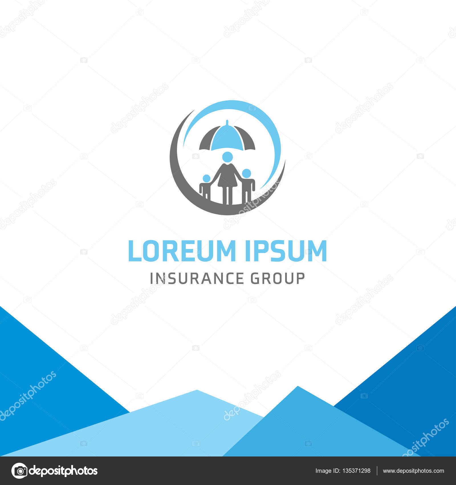 Insurance group logo — Stock Vector © ibrandify #135371298