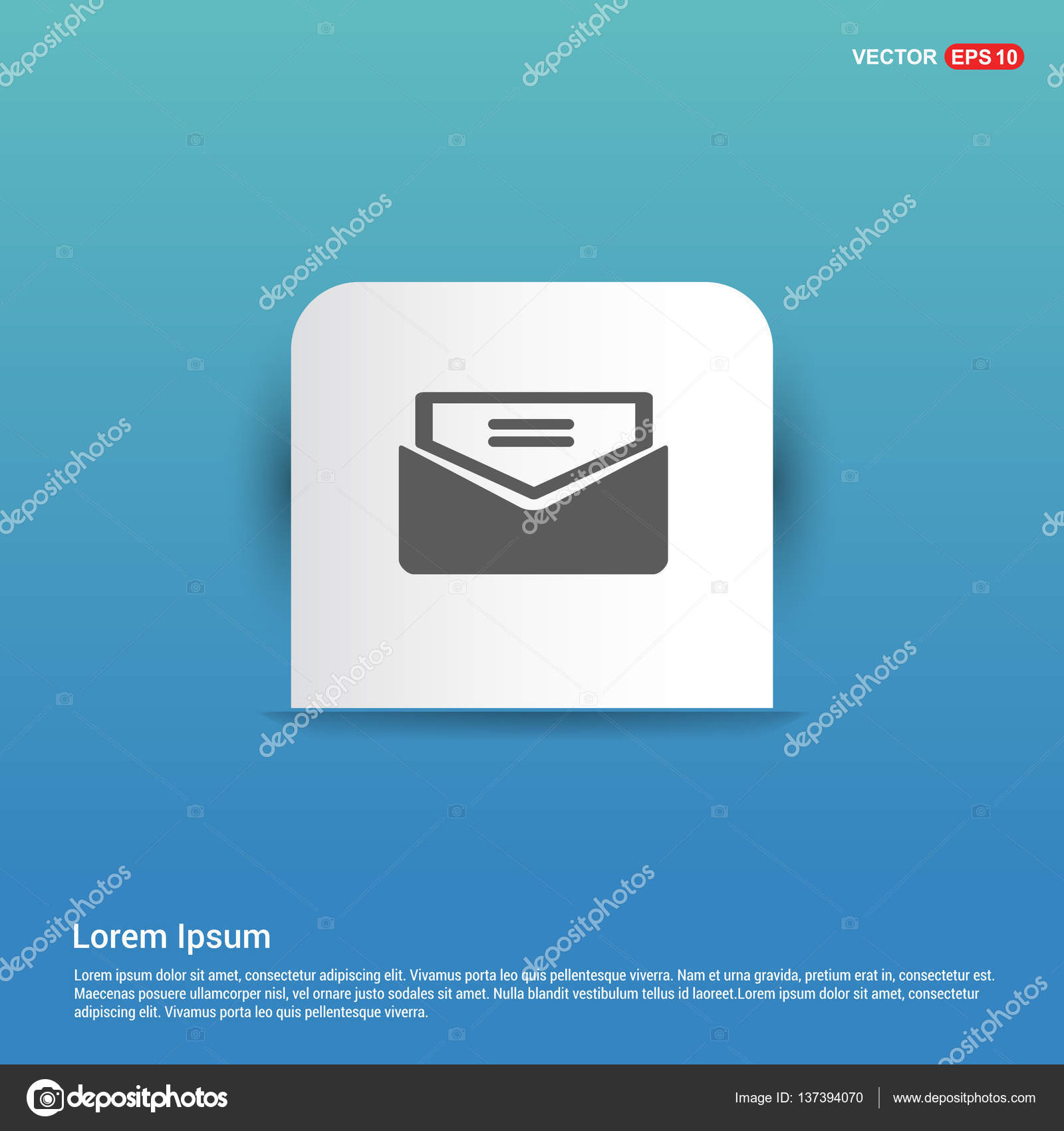 Letter blue icon Stock Vector Image by ©ibrandify #137394070