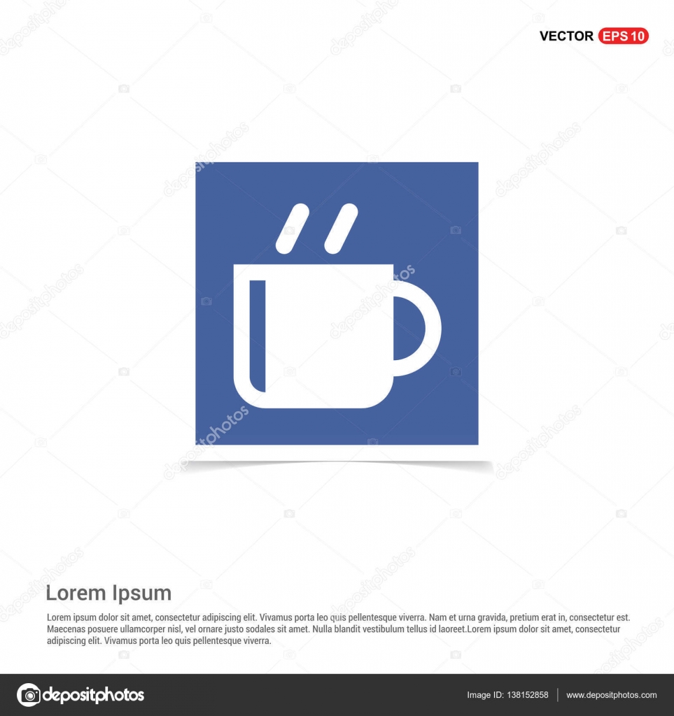 Icono del botón de taza de té Vector de stock por ©ibrandify 138152858