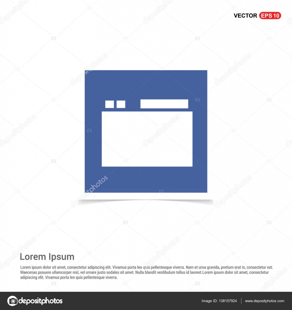 Application window interface icon Stock Vector Image by ©ibrandify ...