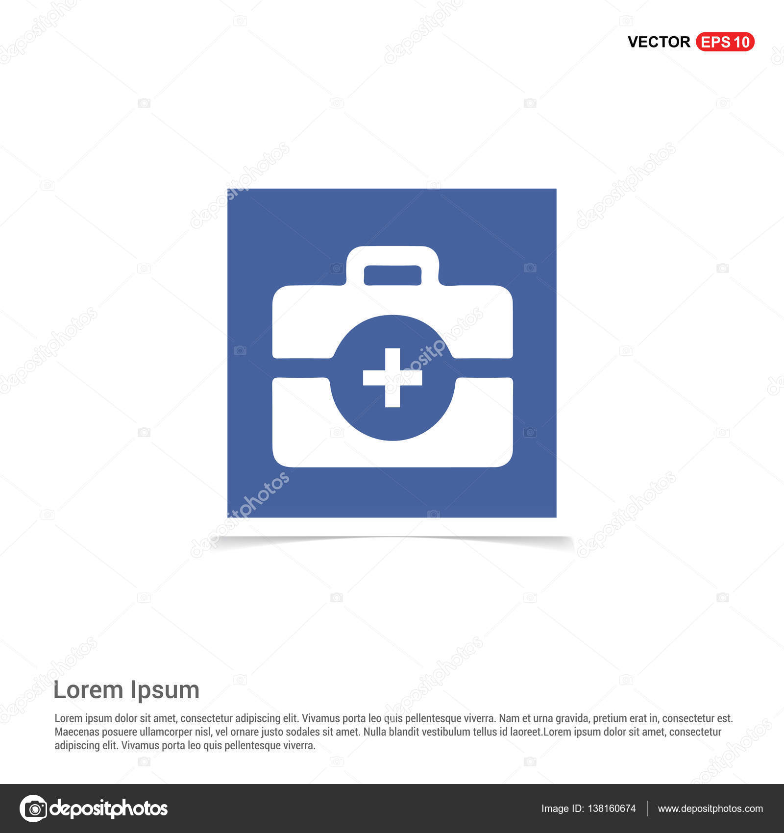First aid kit icon Stock Vector by ©ibrandify 138160674