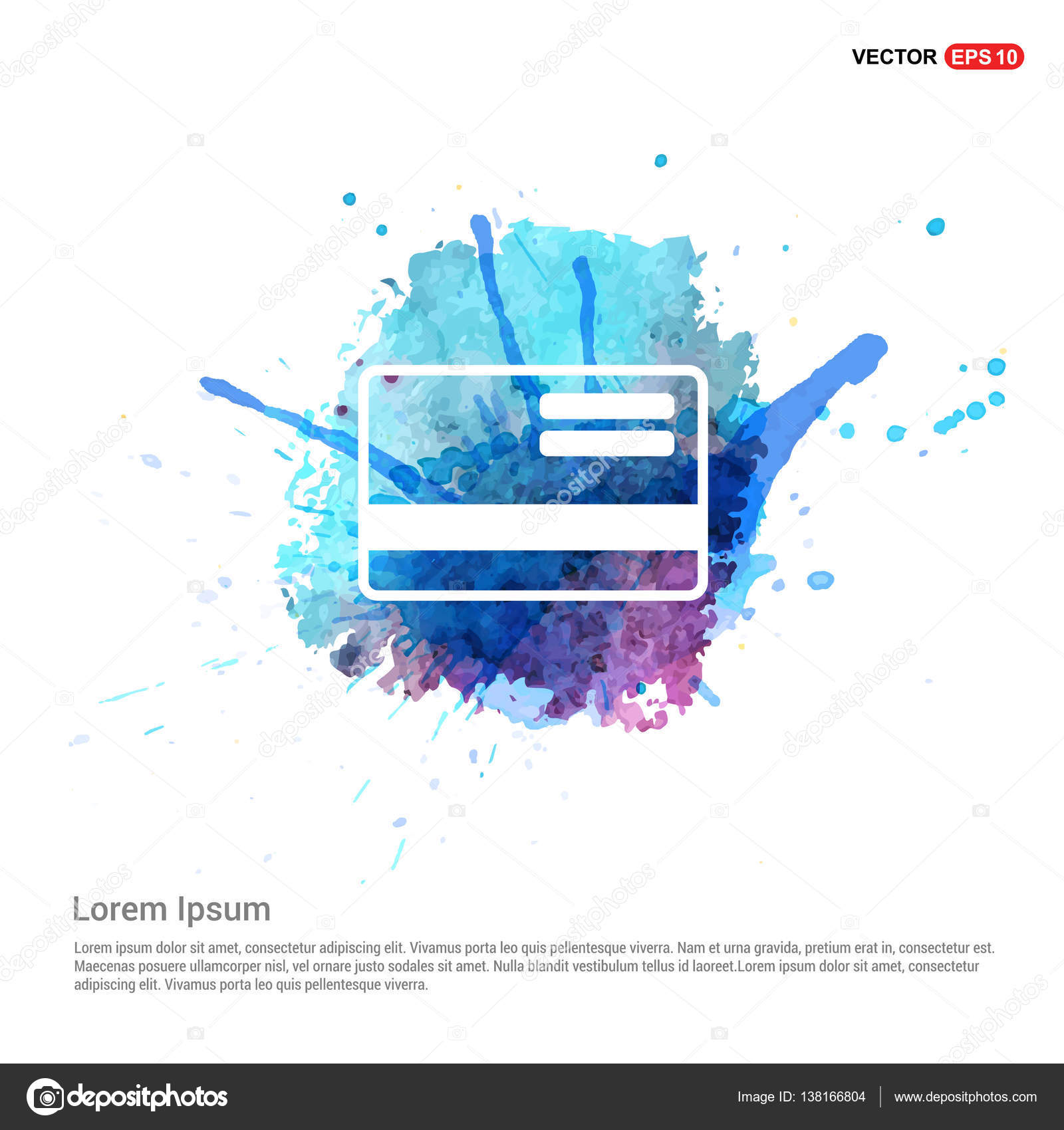 Credit card flat icon Stock Vector by ©ibrandify 138166804 Credit card flat icon Stock Vector by ©ibrandify 138166804