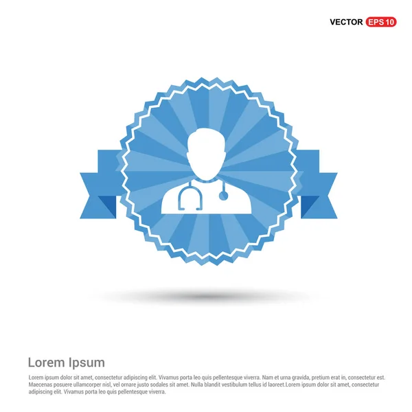 Doctor flat icon Stock Vector Image by ©ibrandify #139415976