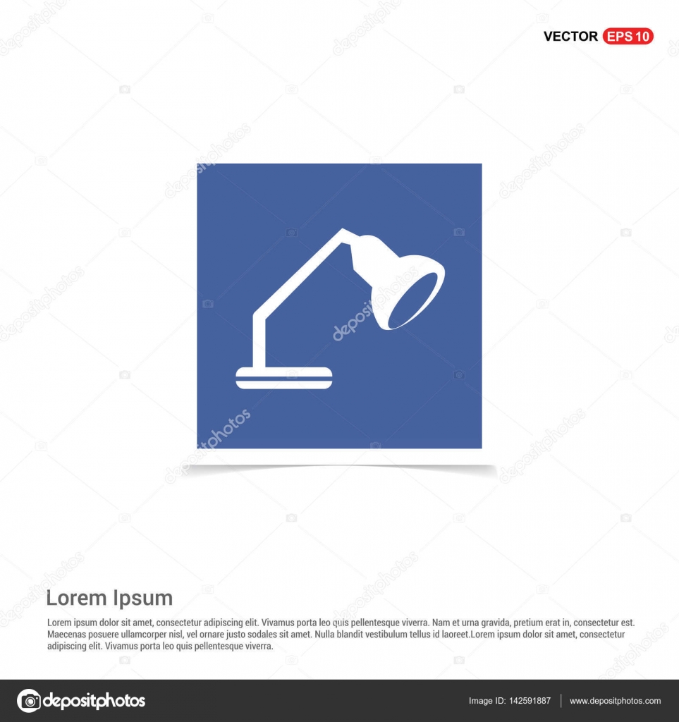 Reading lamp icon Stock Vector Image by ©ibrandify #142591887