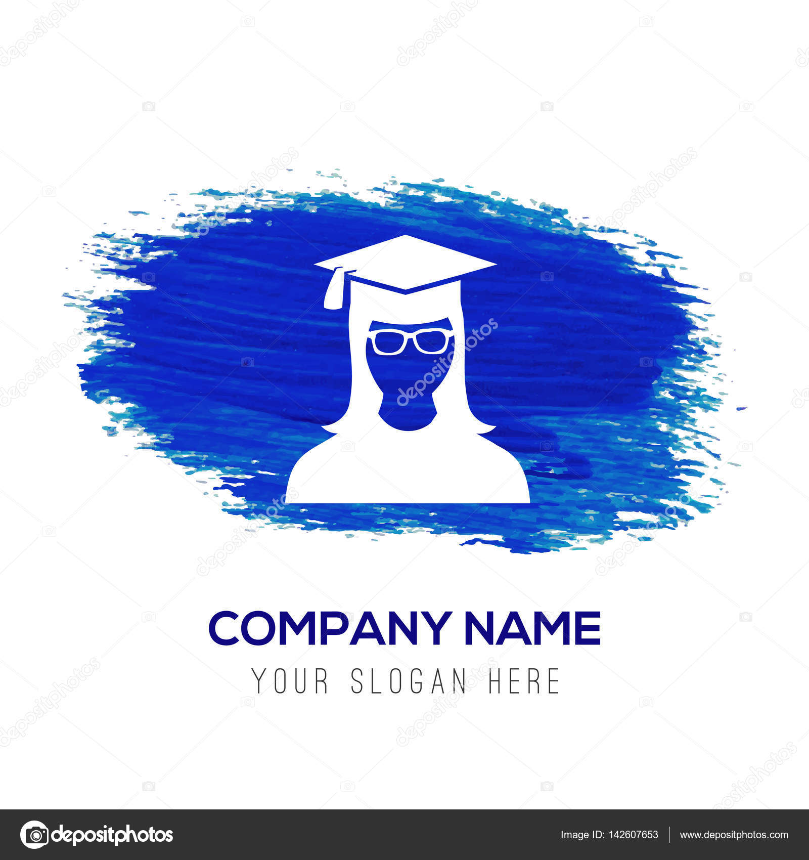 Graduate student icon Stock Vector by ©ibrandify 142607653