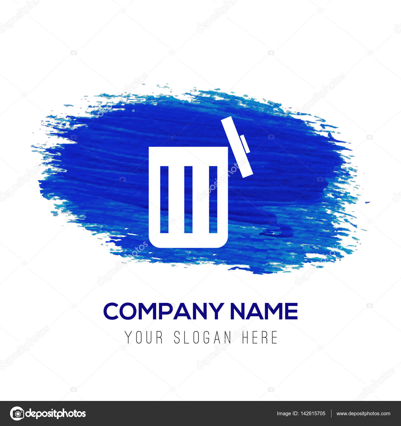 Trash basket sign Stock Vector by ©ibrandify 142615705