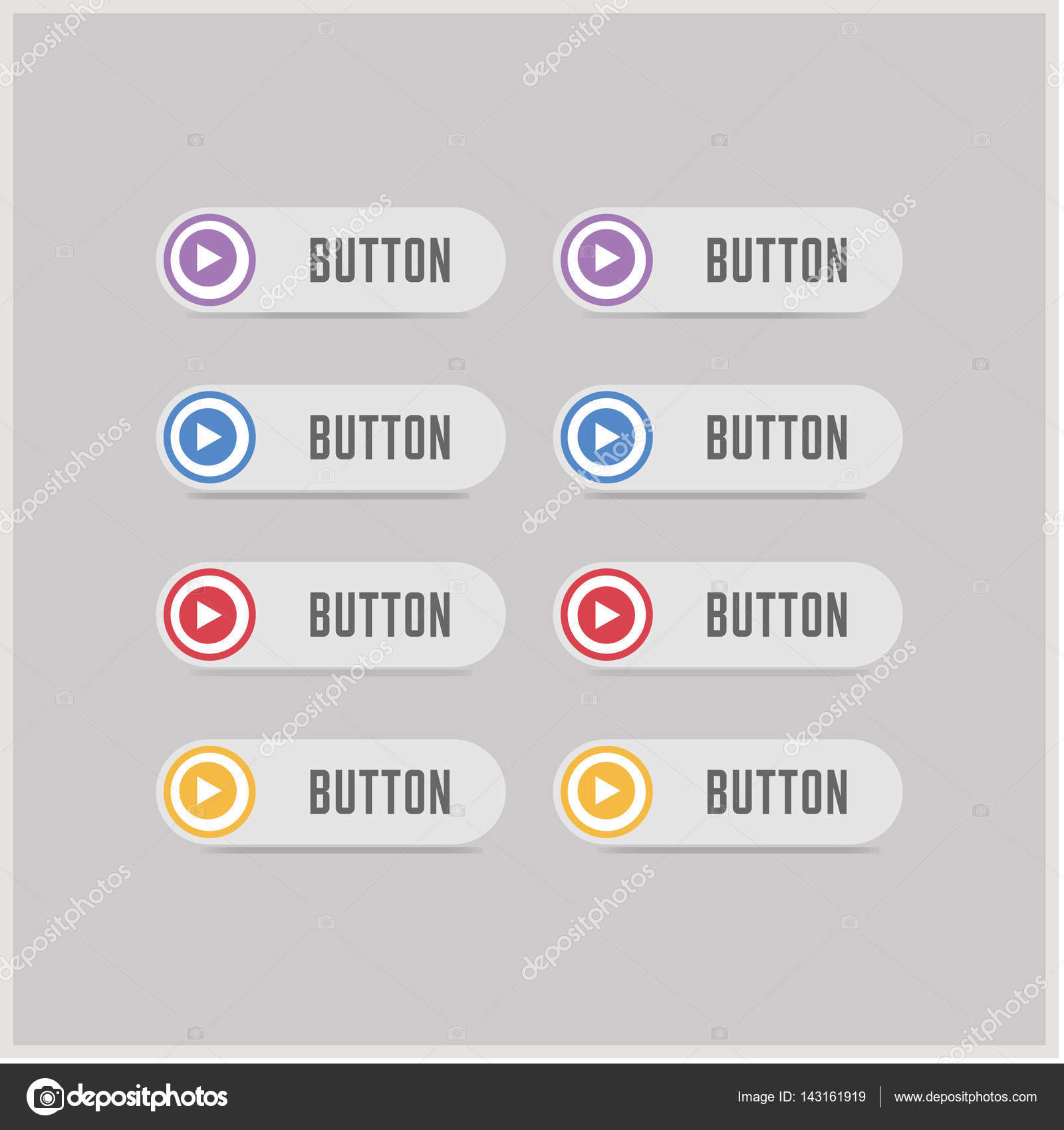 Memainkan ikon tombol Vektor Stok oleh ©ibrandify 143161919
