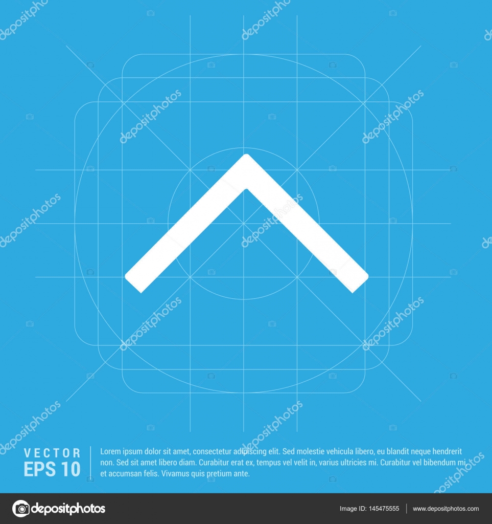 Icono flecha arriba Vector de stock #145475555 de ©ibrandify