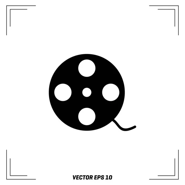 Reel Film Symbol Signs Symbols Graphic Elements Your Design — Stock ...