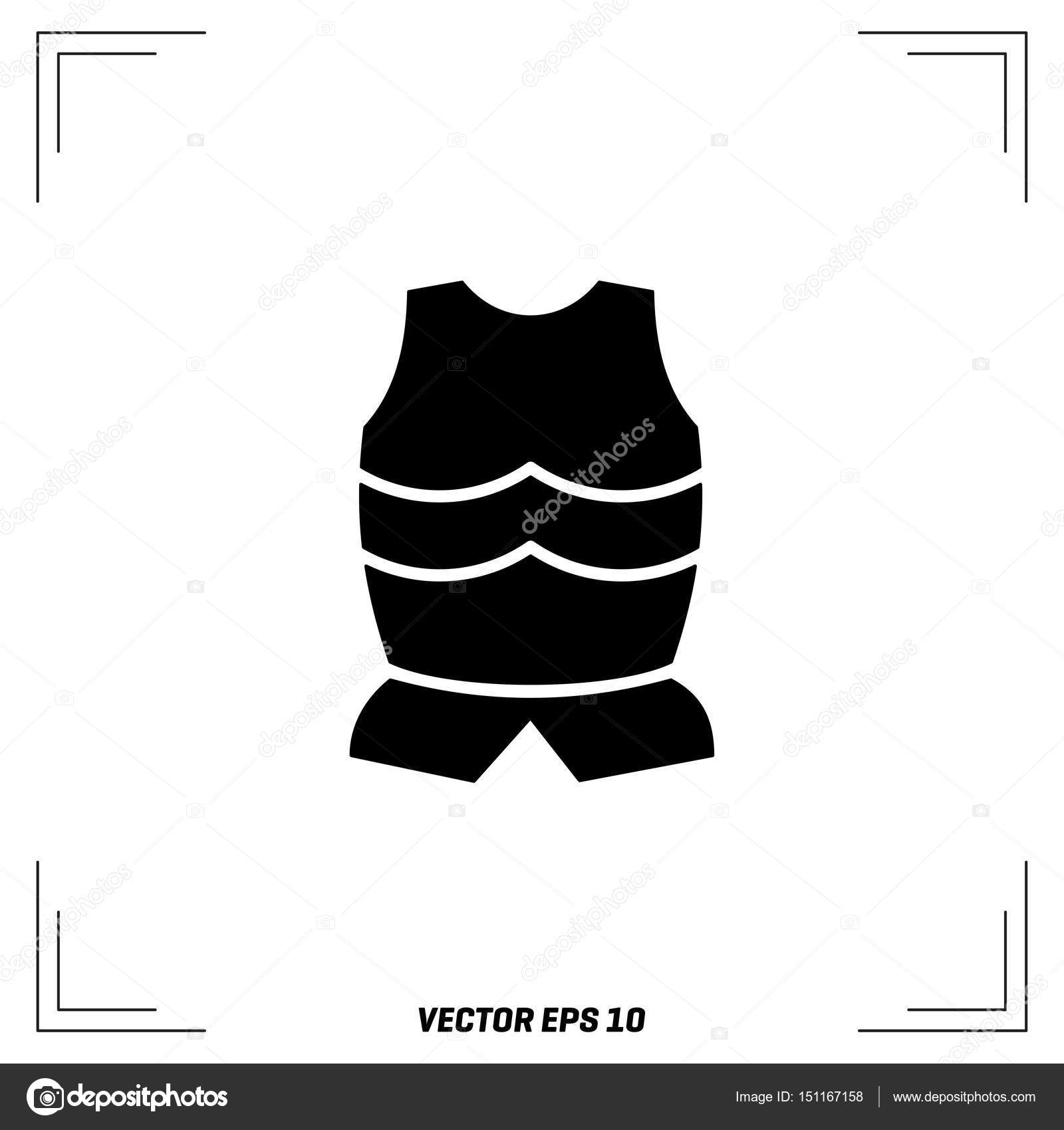 Ancient gladiator body armor icon — Stock Vector © ibrandify #151167158