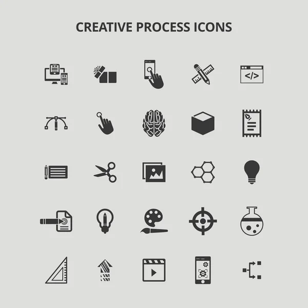 Set of Creative Process icons Stock Vector Image by ©ibrandify #156092618