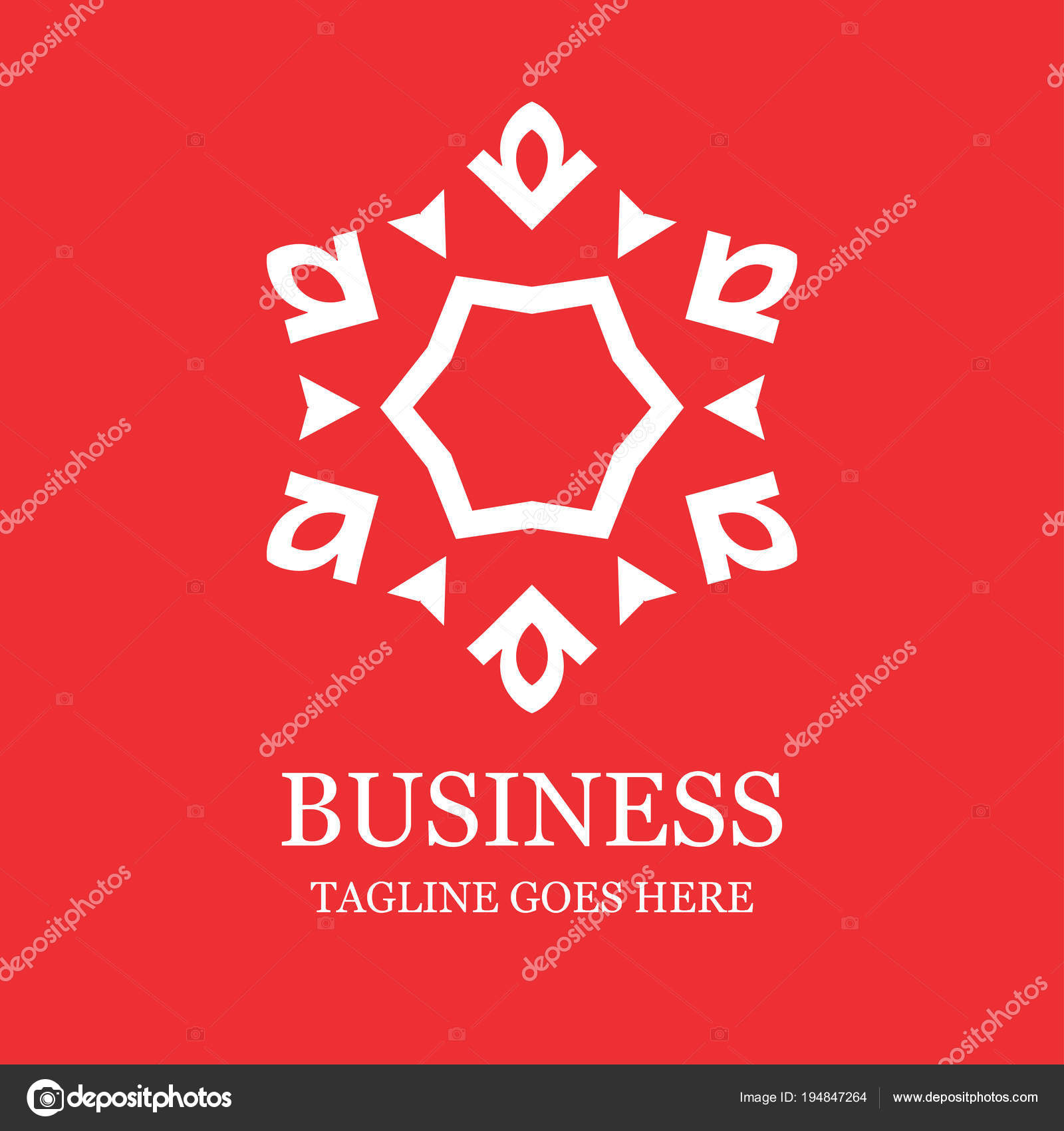 Creative Company Logo Design Template Vector Illustration Stock Vector ...
