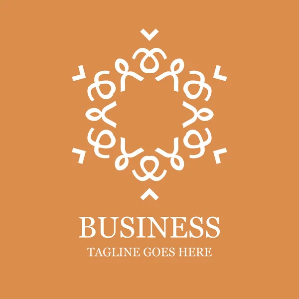 Creative Company Logo Design Typography Color Background Stock Vector ...