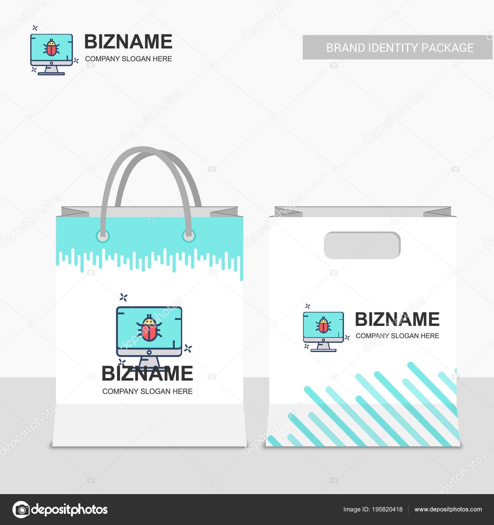 Logo Untuk Nama Bisnis Vektor Ilustrasi Vektor Stok oleh ©ibrandify ...