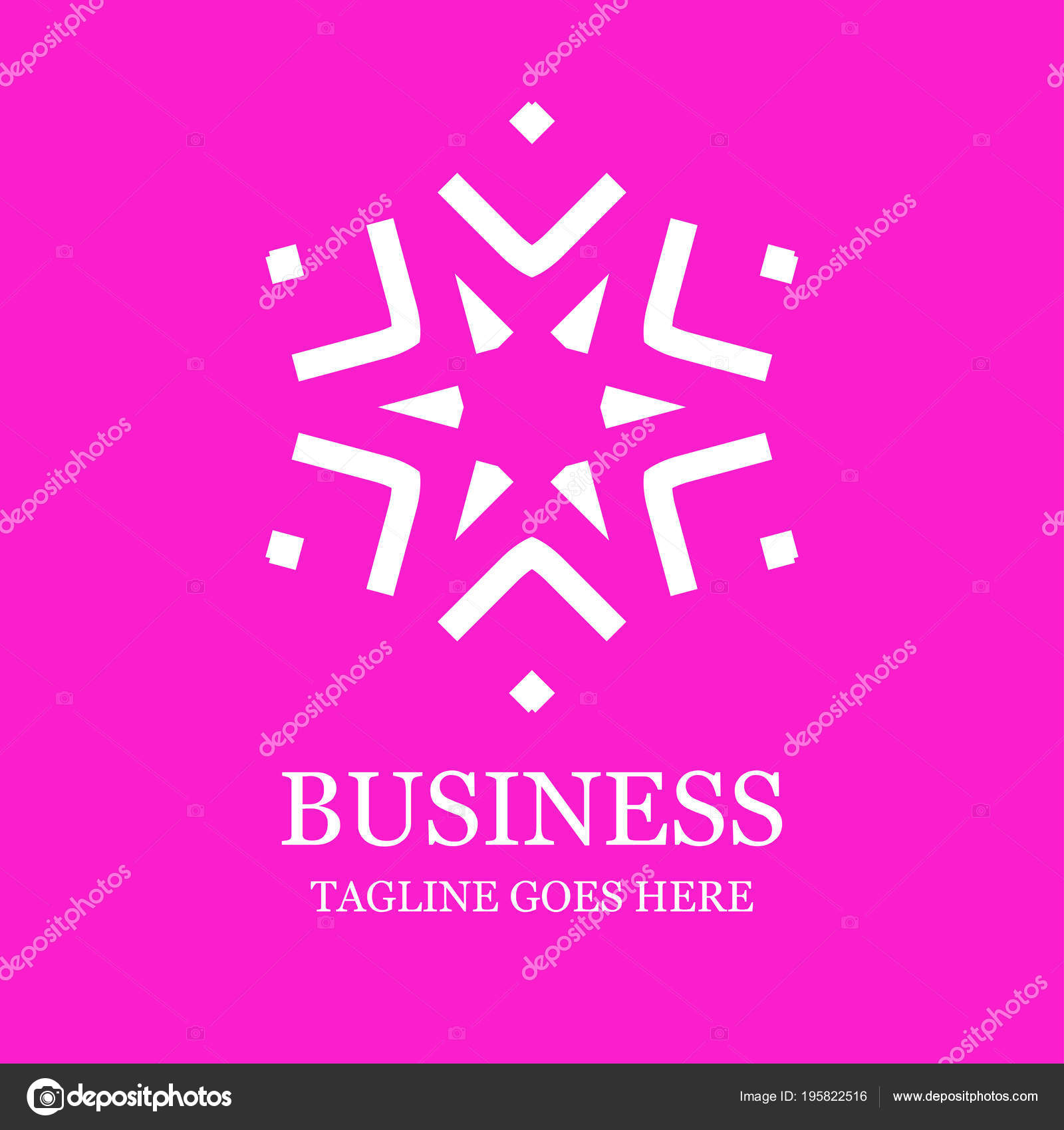 Creative Company Logo Design Vector Illustration Stock Vector Image by ...