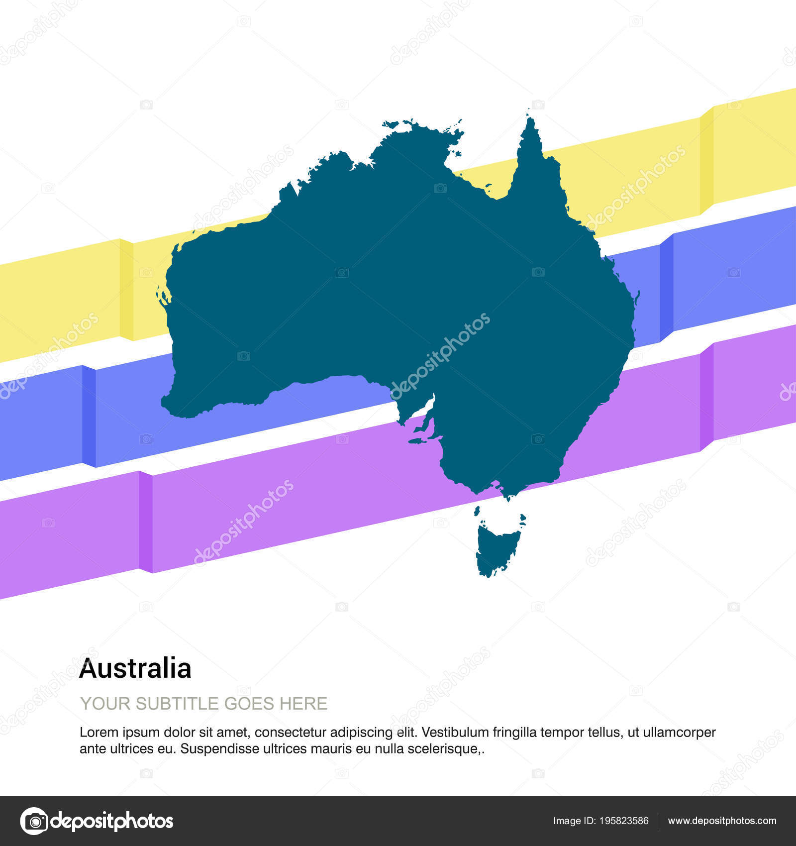 Map Design White Background Vector Stock Vector by ©ibrandify #195823586