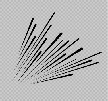 Cartoon Speed Lines free vector eps, cdr, ai, svg vector illustration ...