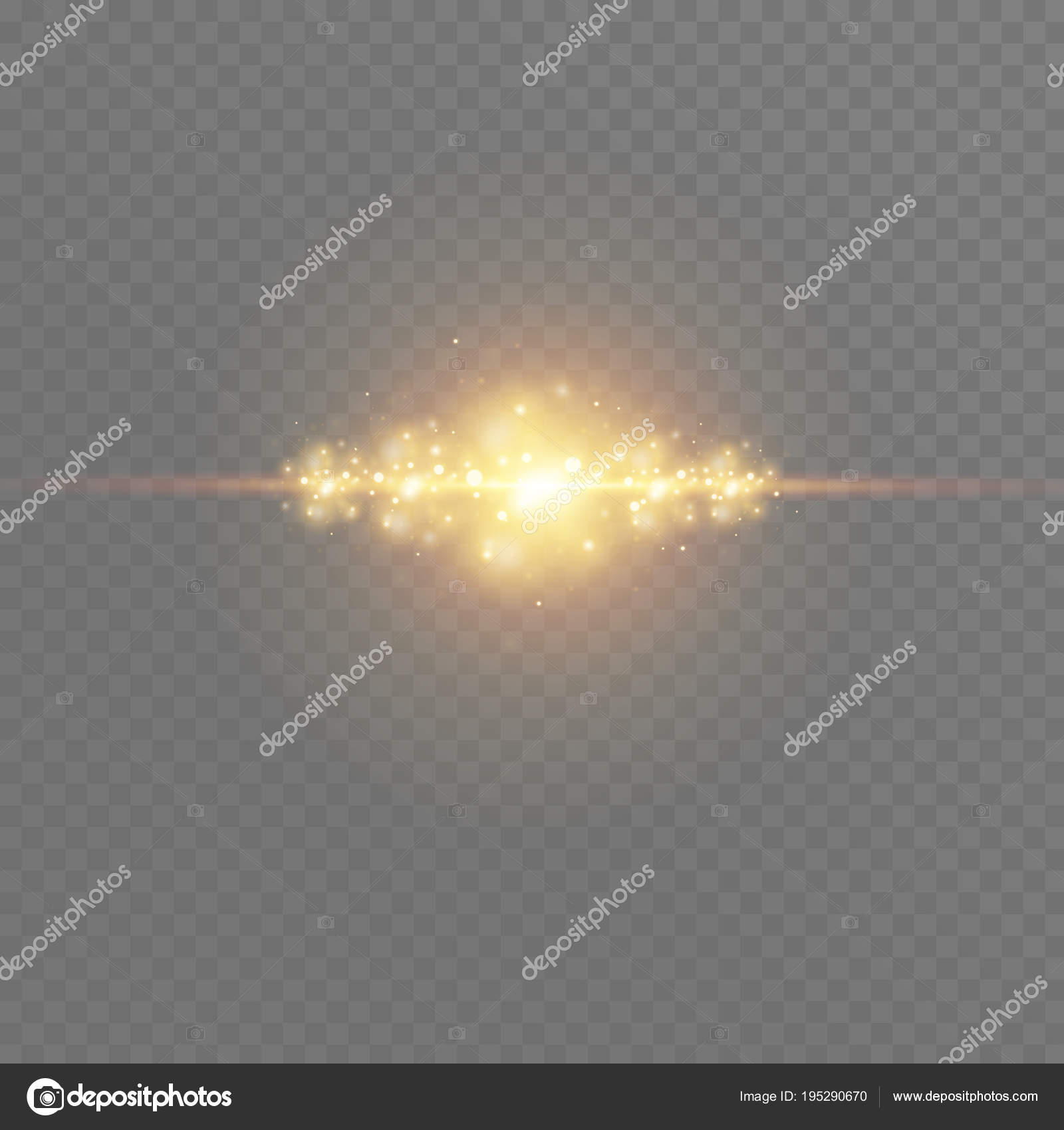 White glowing light burst explosion on transparent background. Vector ...