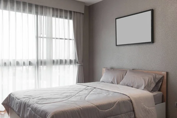 Beautiful Clean and Modern Bedroom — Stock Photo © aetb #42169757