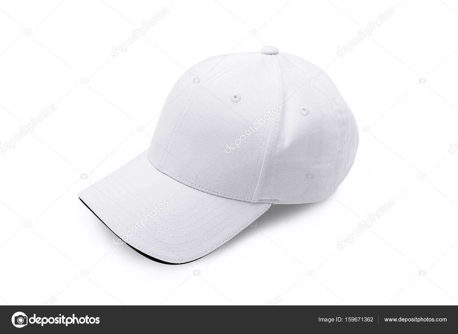 Cap isolated on white background. Baseball cap. — Stock Photo ...