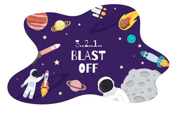 Blast off Vector Art Stock Images | Depositphotos