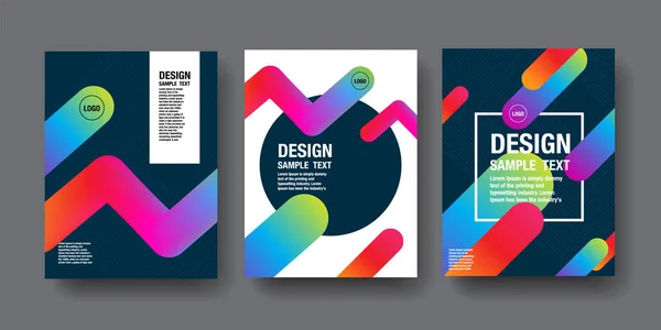 Layout Design Template Cover Book Colorful Cute Children Kid Vector ...