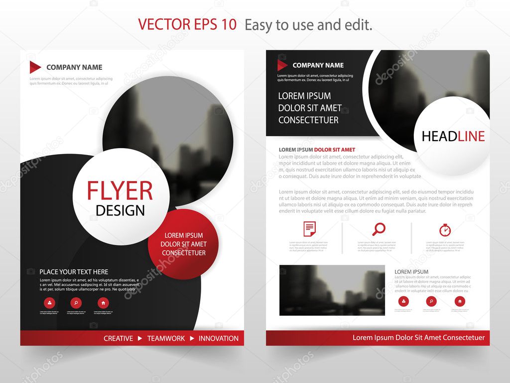 Infographic Print Ad Template