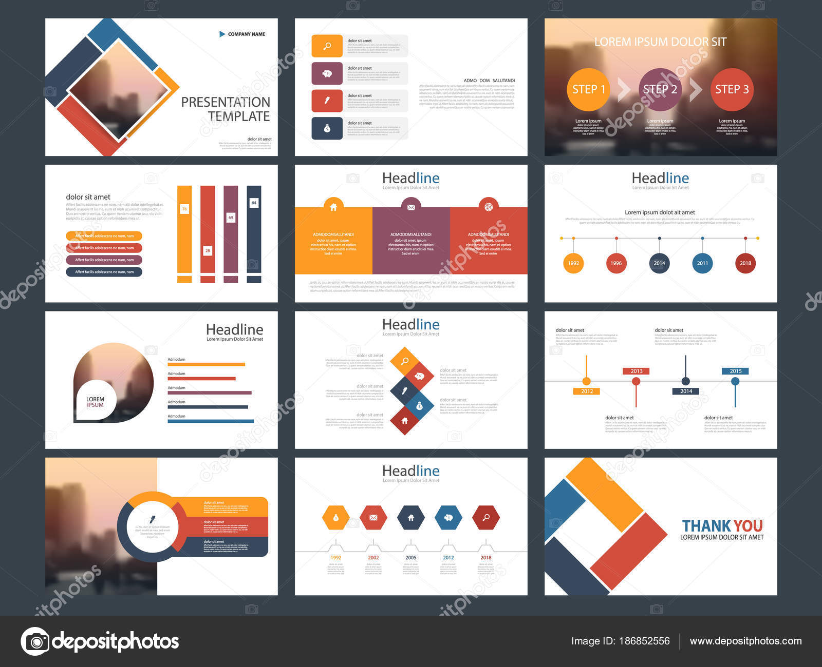 PowerPoint Farbvorlagen