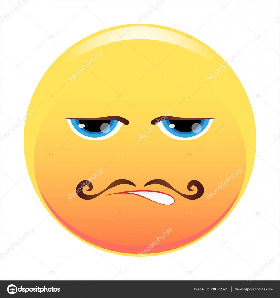 Skeptical Face Emoticon