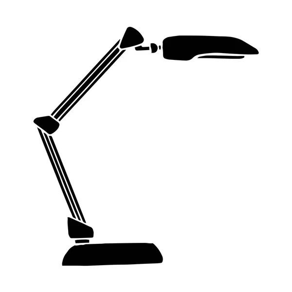 Two reading lamps isolated on white background. Vector illustration in ...