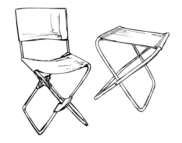 Drawings: of chairs | Chairs drawings — Stock Vector © bogalo #7322972