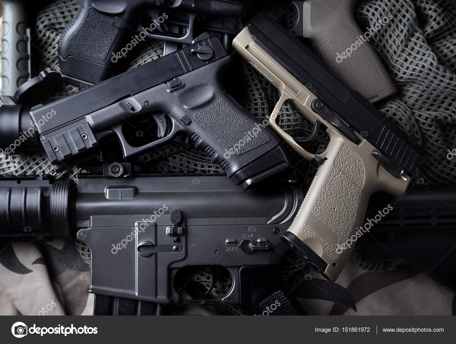 Pistal automatic short hand gun. Stock Photo by ©lewzsan.gmail.com ...