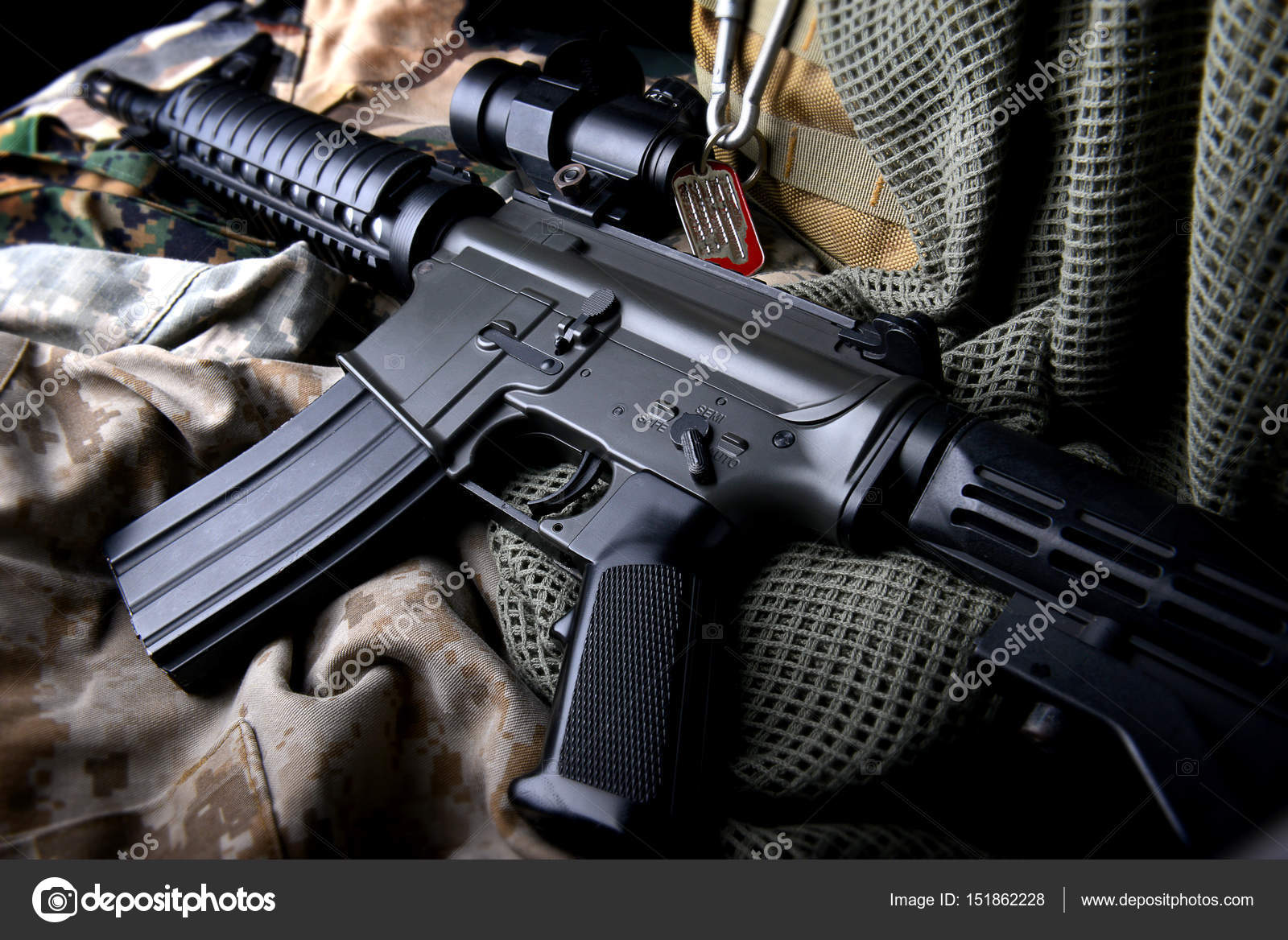 American Army Machine Guns