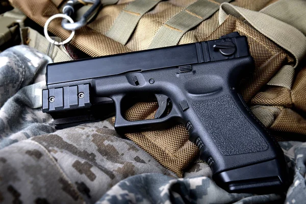 Pistal automatic short hand gun. Stock Photo by ©lewzsan.gmail.com ...