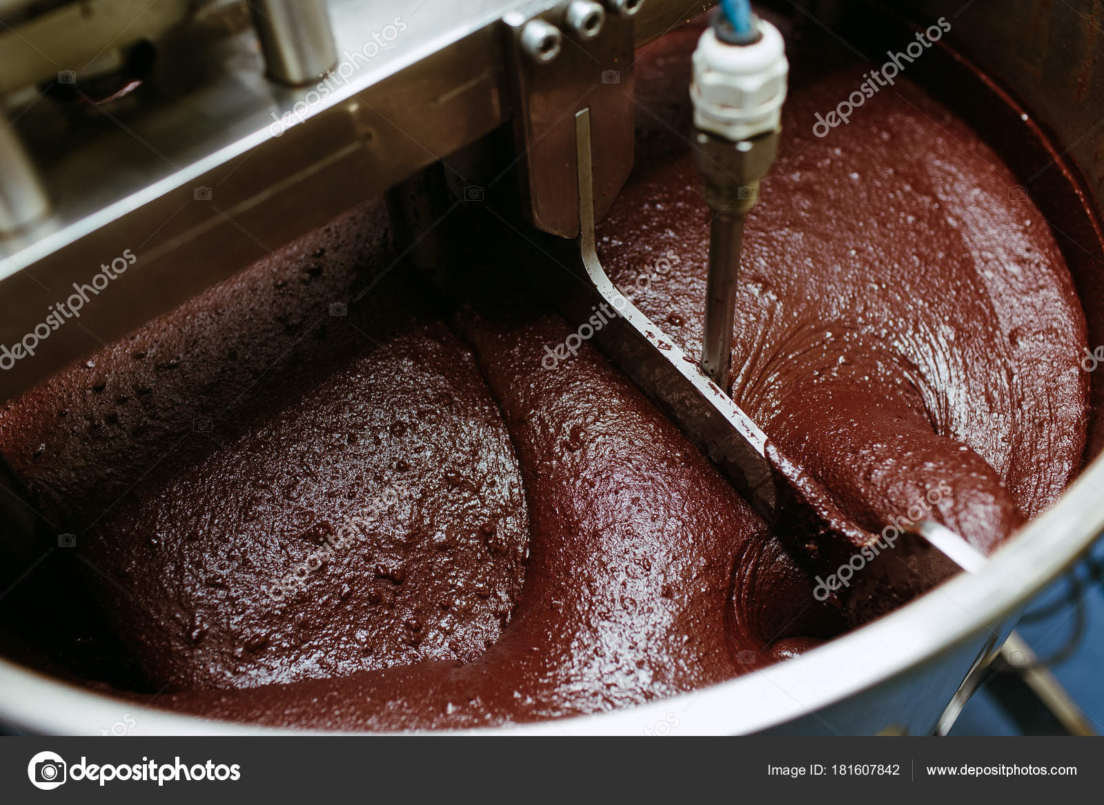 Making Chocolate In A Factory
