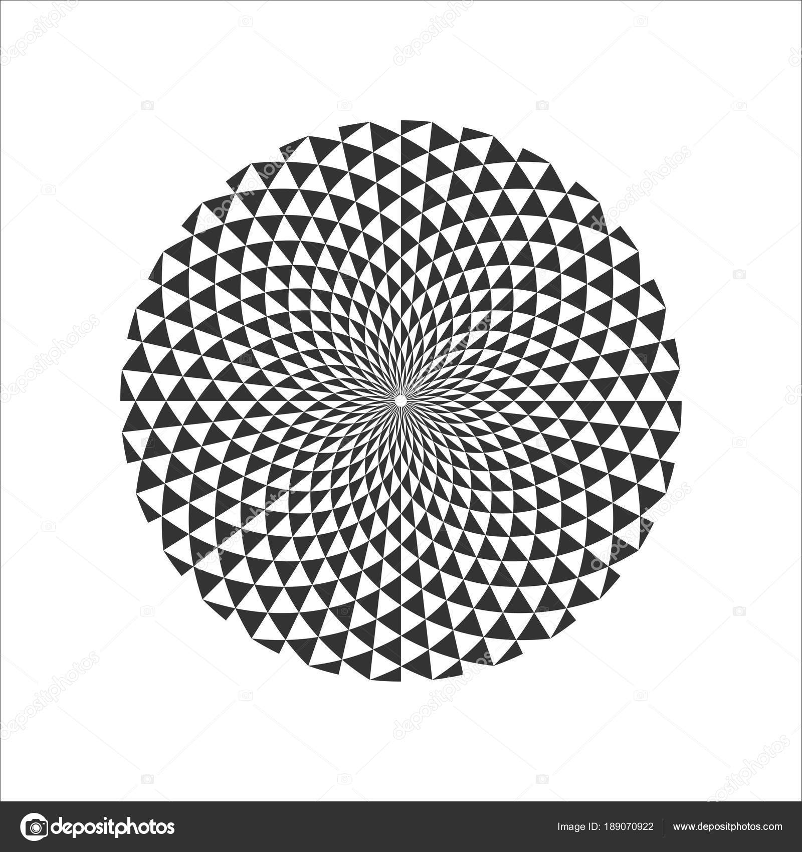 Circular Fractal Design Element — Stock Vector © ddok #189070922