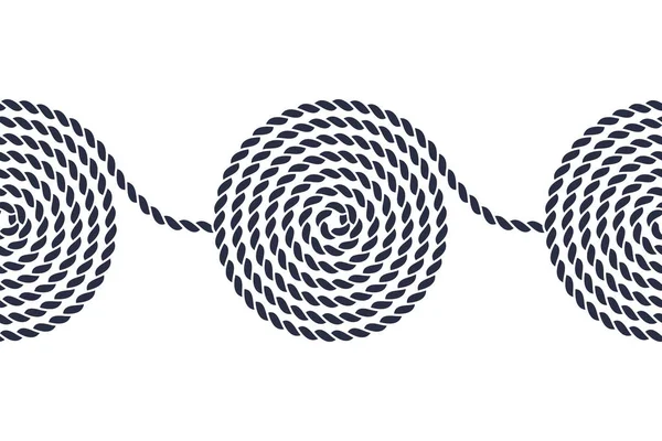 Rope spiral seamless pattern Stock Vector Image by ©ddok #191592946