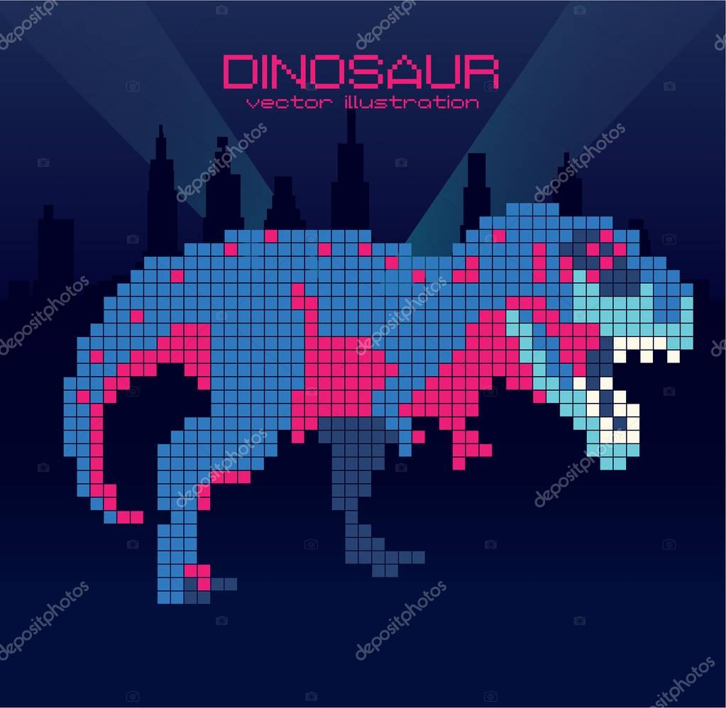 Dinosaur Pixel Sprite