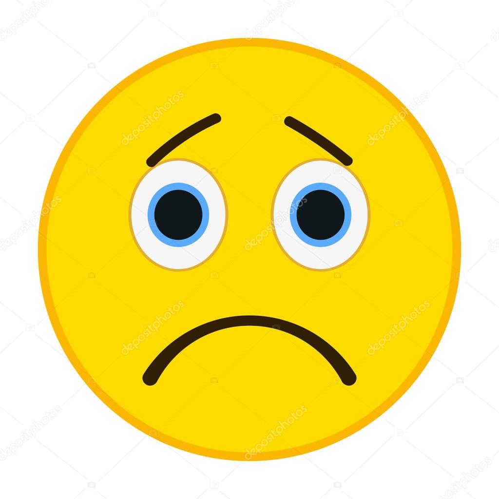 Sad Emoticon Sorrowful Emoji 136735796 - WDRFree