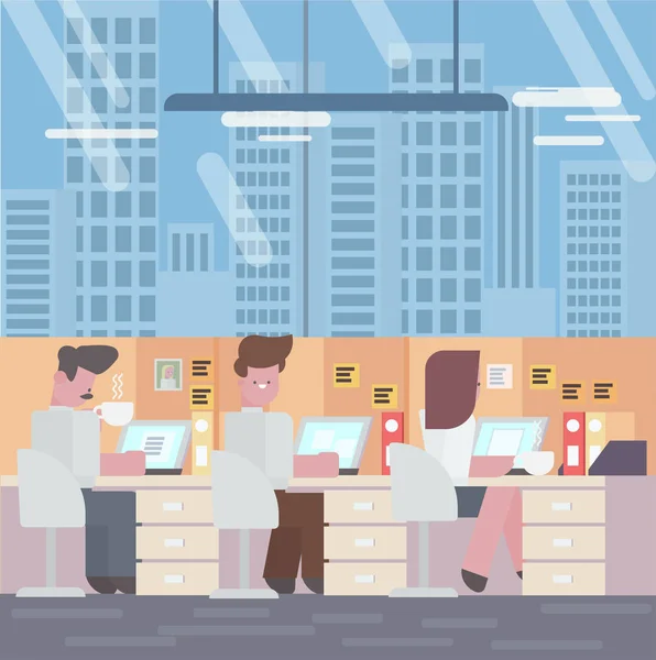 Office workers Stock Vectors, Royalty Free Office workers Illustrations ...