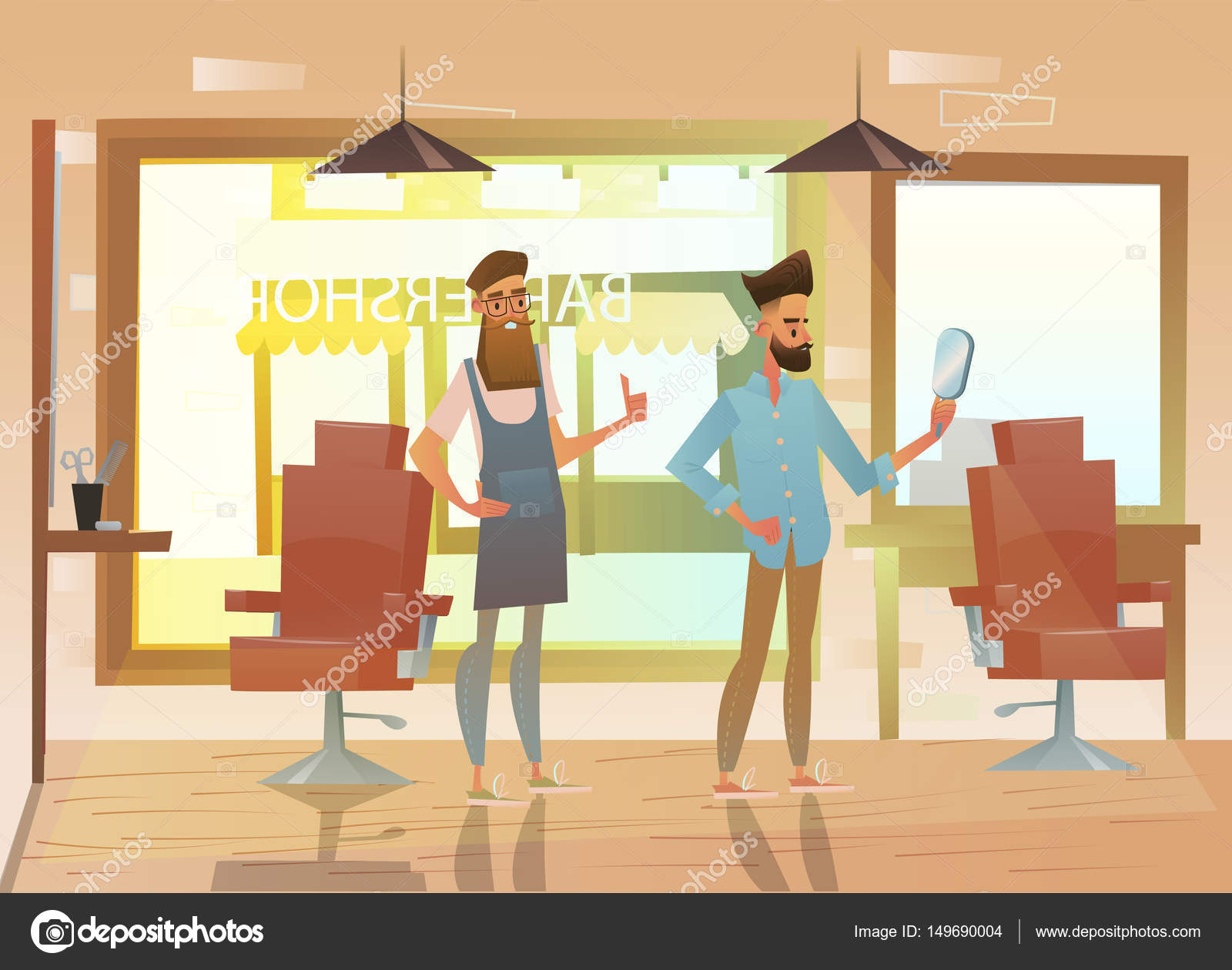 Cartoon hipster barber character Stock Vector Image by ©andrei ... Cartoon hipster barber character Stock Vector Image by ©andrei ...