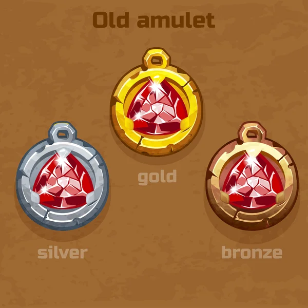 Metal amulet Vector Art Stock Images | Depositphotos